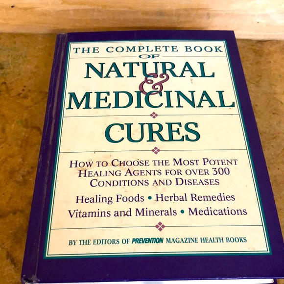 health | Office | The Complete Book Of Natural Medicinal Cures | Poshmark